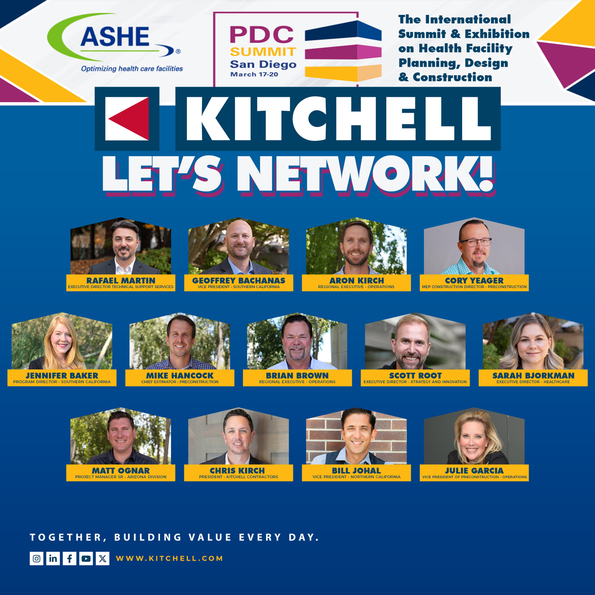 Kitchell at ASHE PDC Summit 2024 - Kitchell Progress